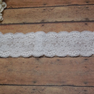 Lace Garter Garter Plain Lace Garter White Garter Ivory - Etsy