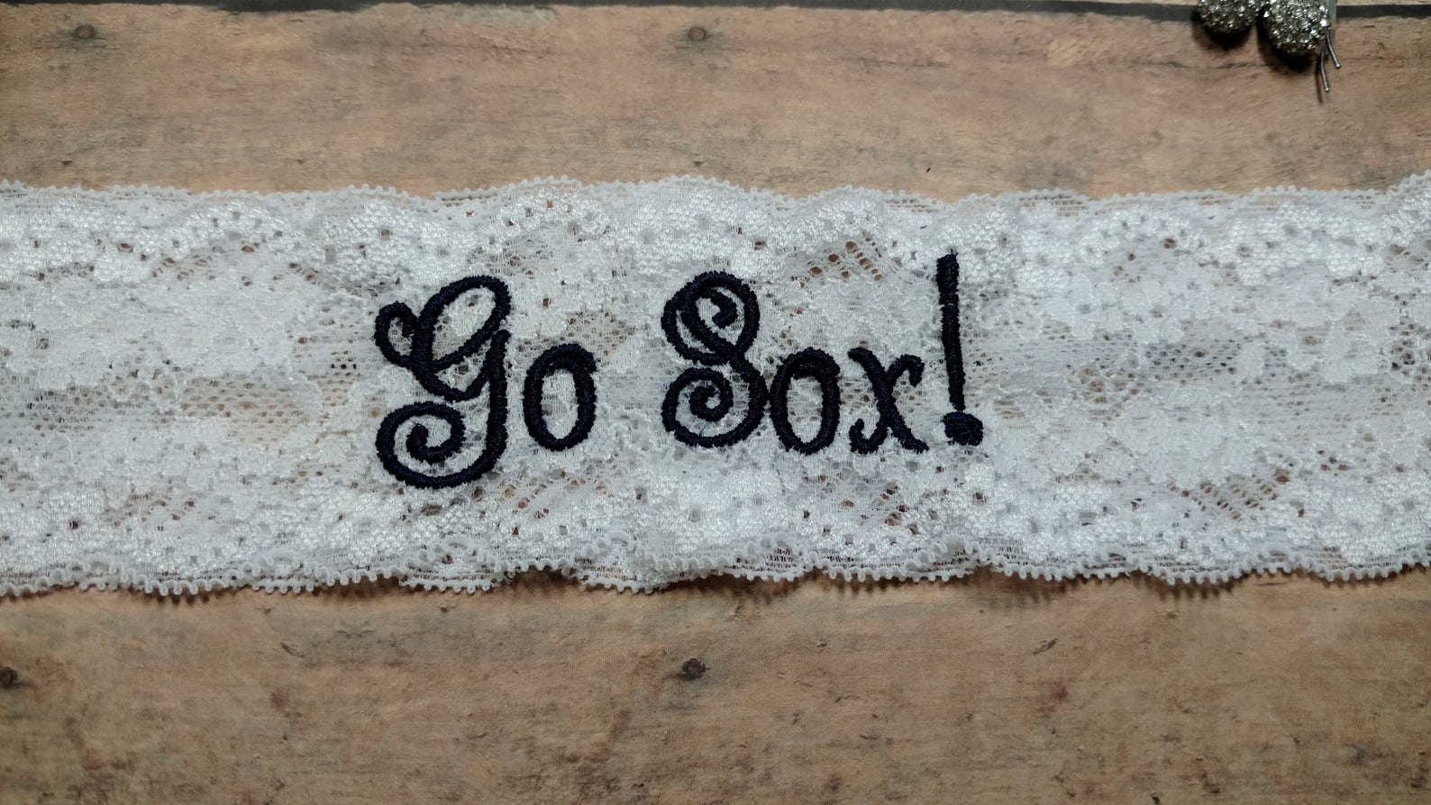 Boston Red Sox Garter Sports Garter Team Garter Baseball - Etsy