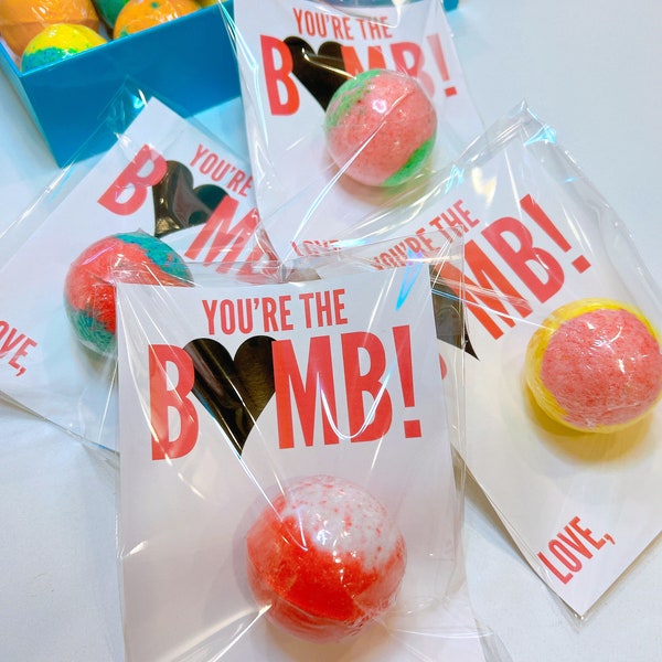 Bath Bomb Tag - Etsy