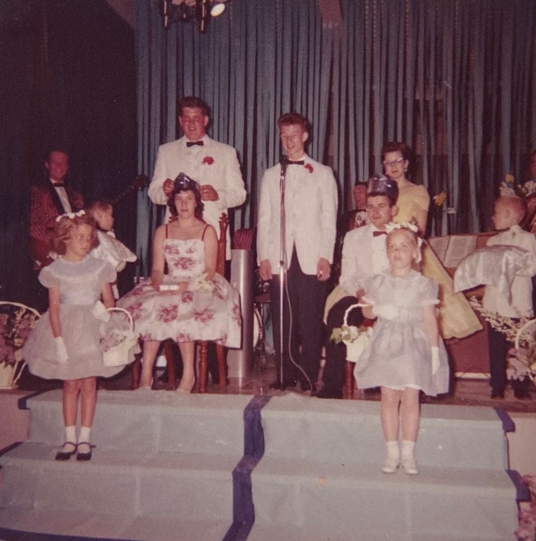 Original Vintage Color Photograph | Our Junior Senior Prom | 1959 - Etsy