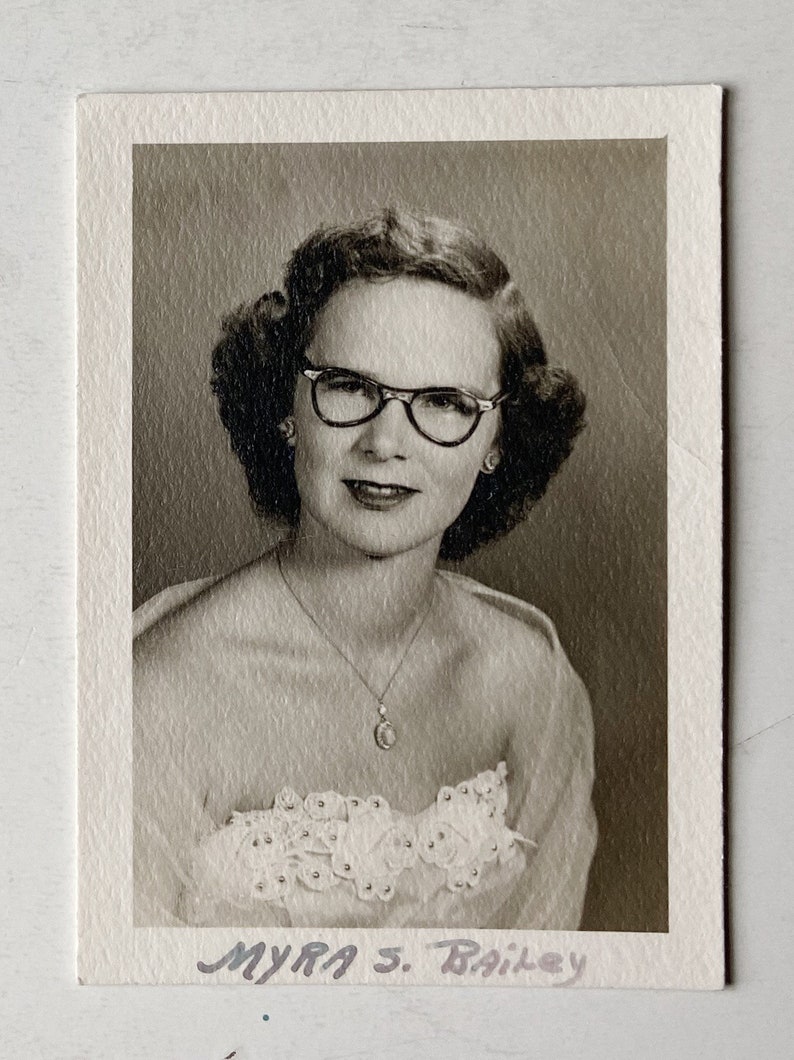 Original Vintage Portrait Photograph | Myra - Etsy