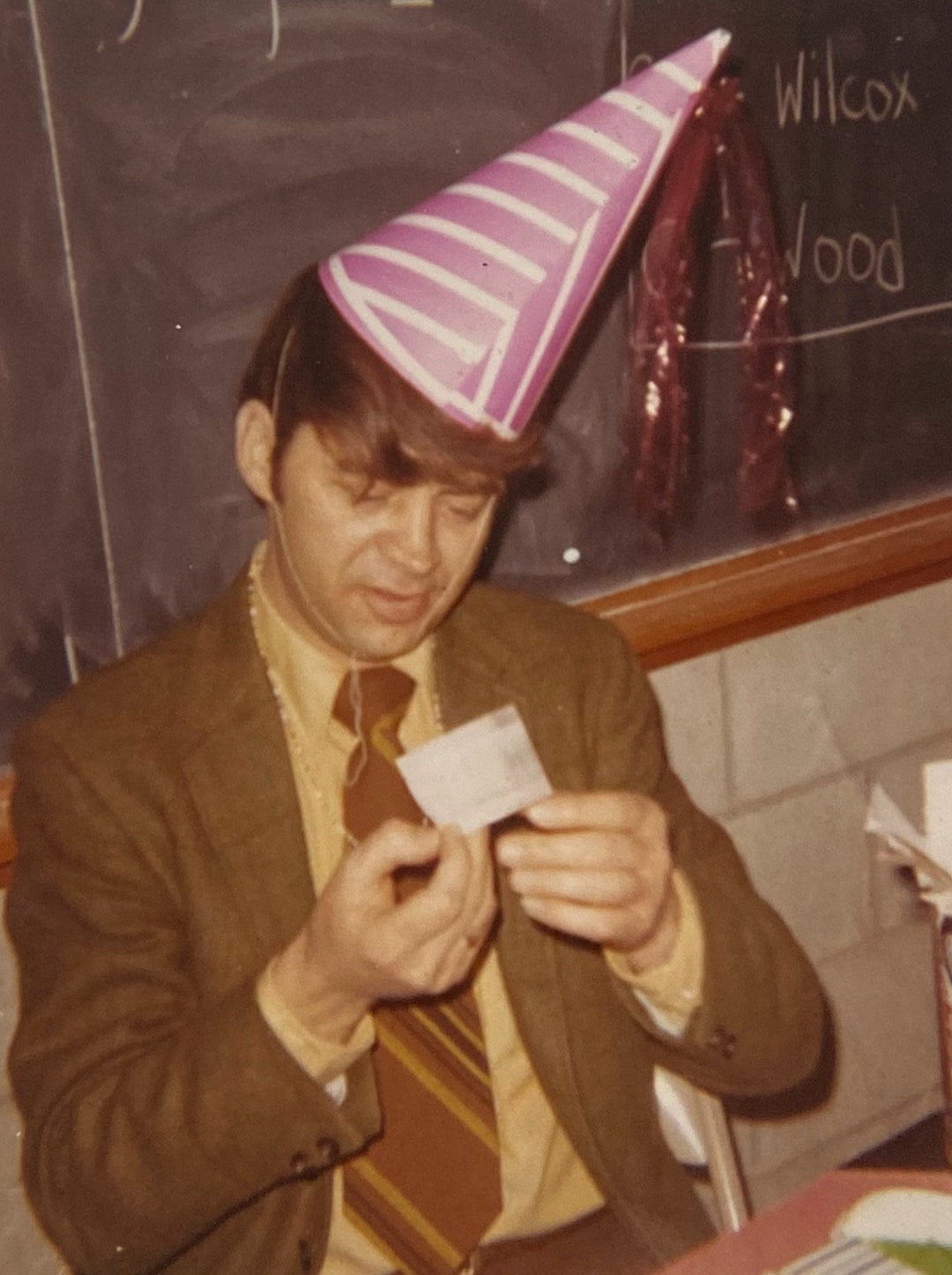 Original Vintage Color Photograph | Dunce Head - Etsy