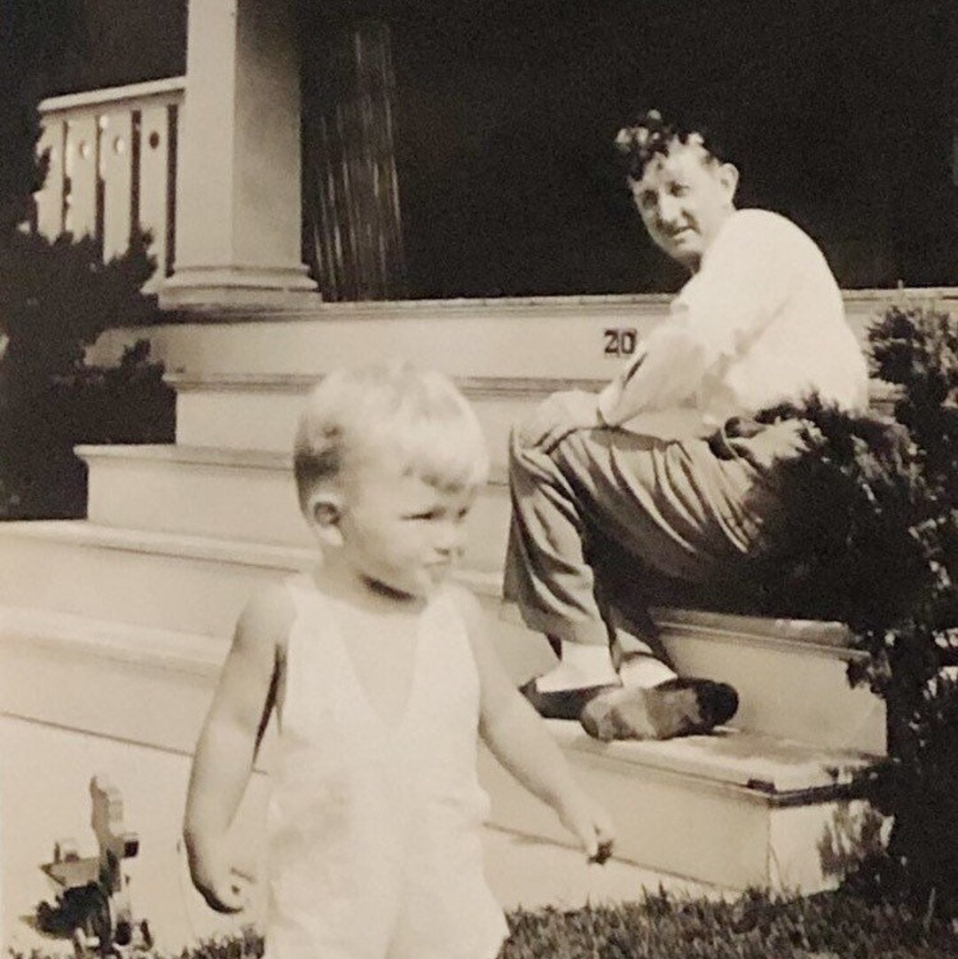 Original Antique Photograph | Petey With Father - Etsy