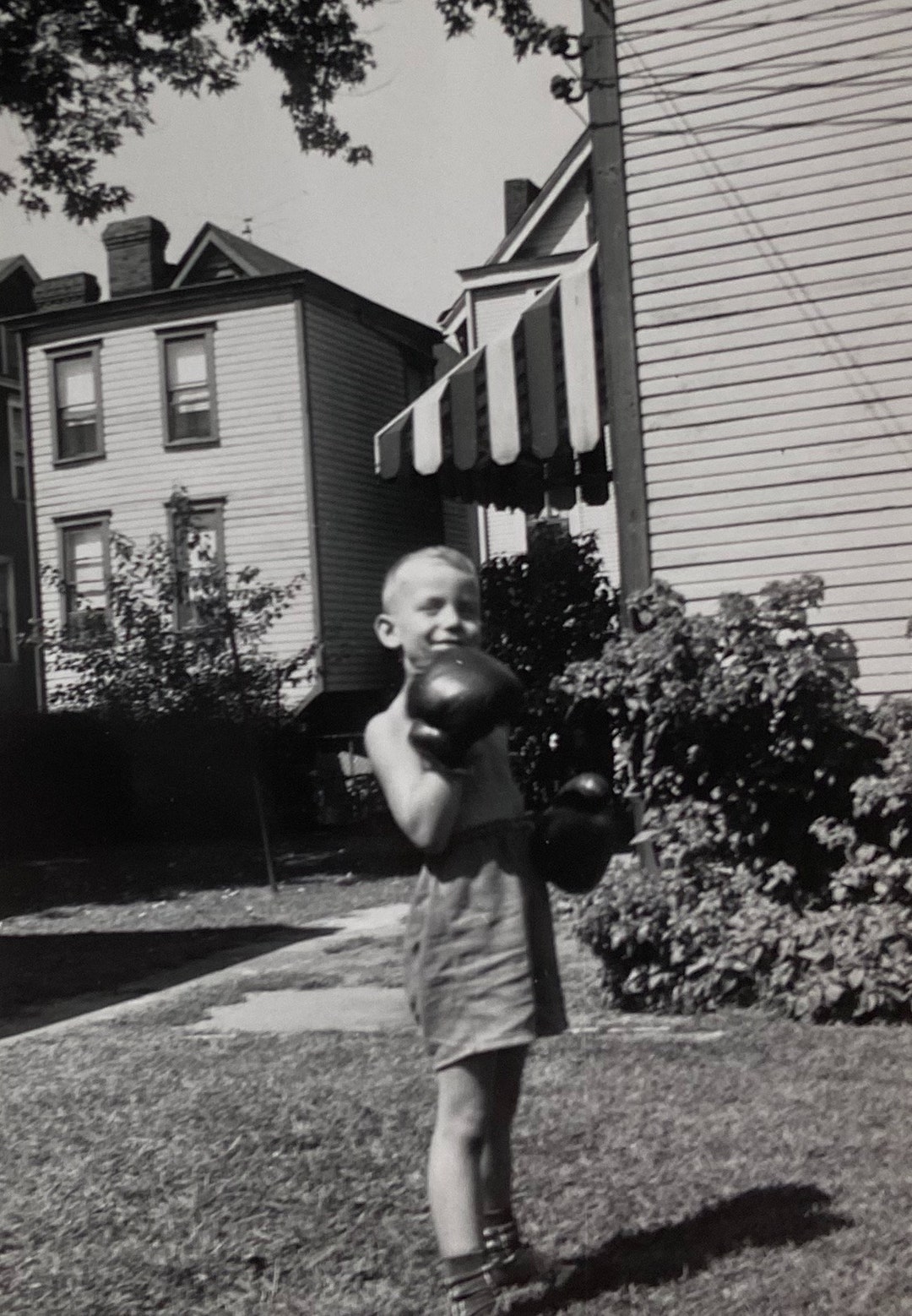 Original Vintage Photograph | Boxing Boy - Etsy