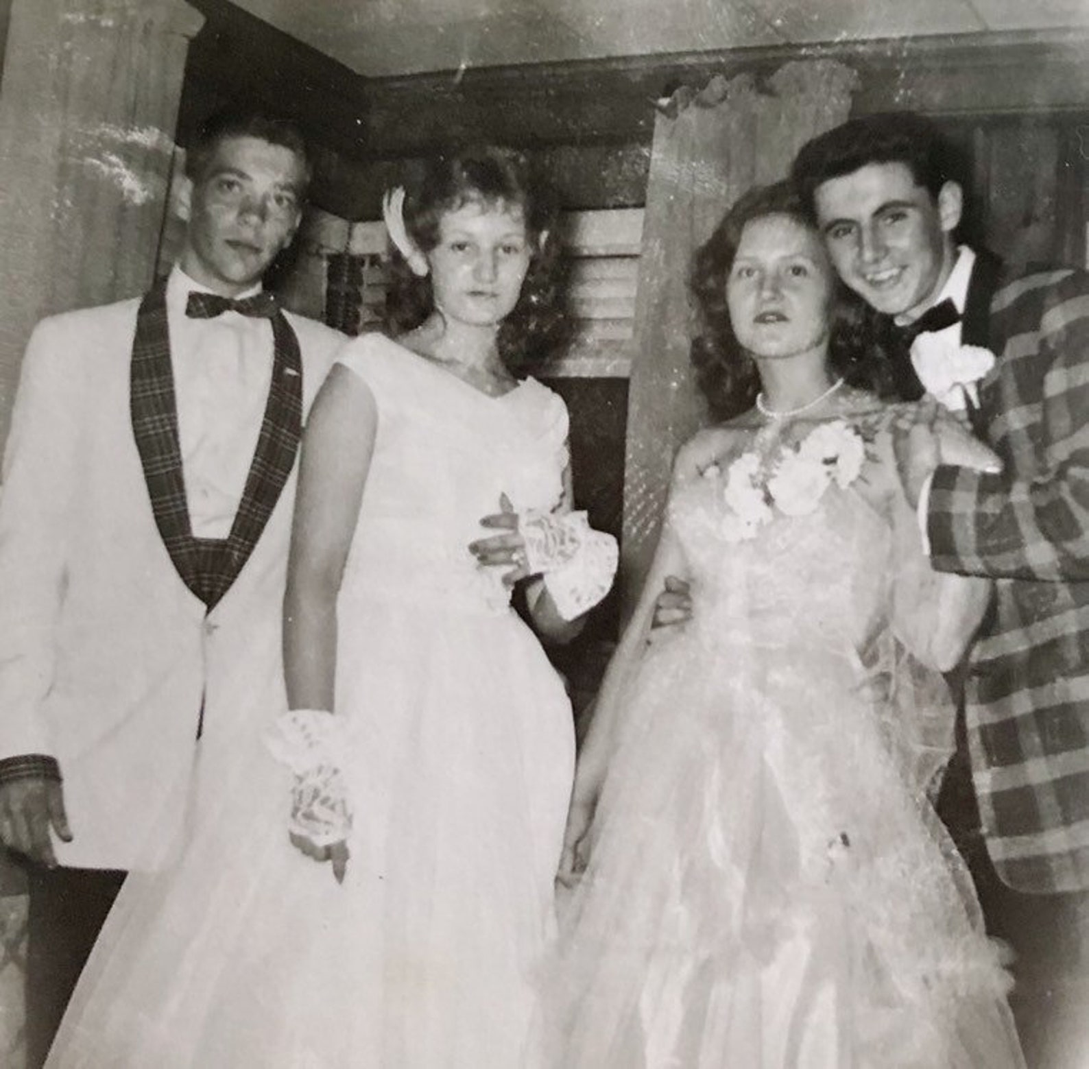 Original Vintage Photograph Senior Prom 1958 - Etsy