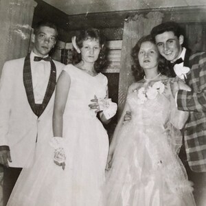 Original Vintage Photograph Senior Prom 1958 - Etsy