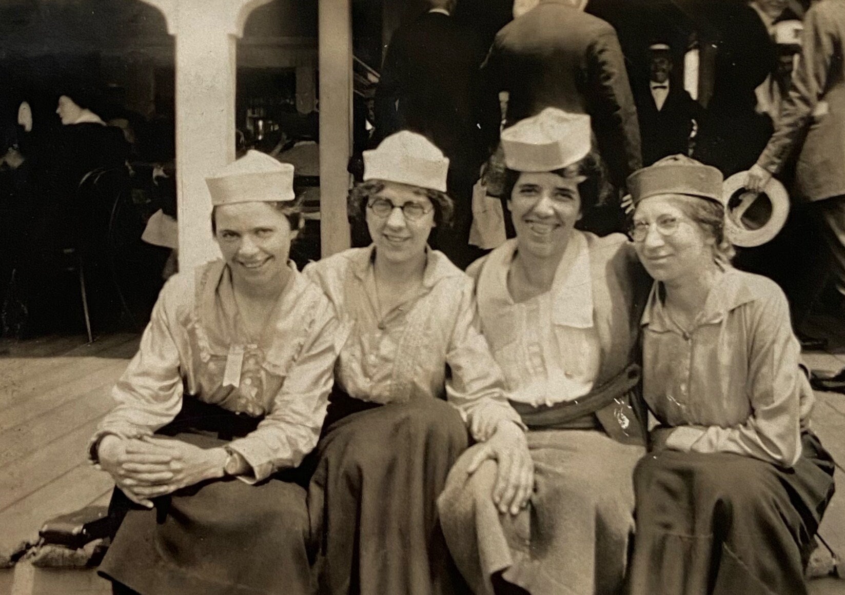 Original Antique Photograph | Girl Sailors - Etsy