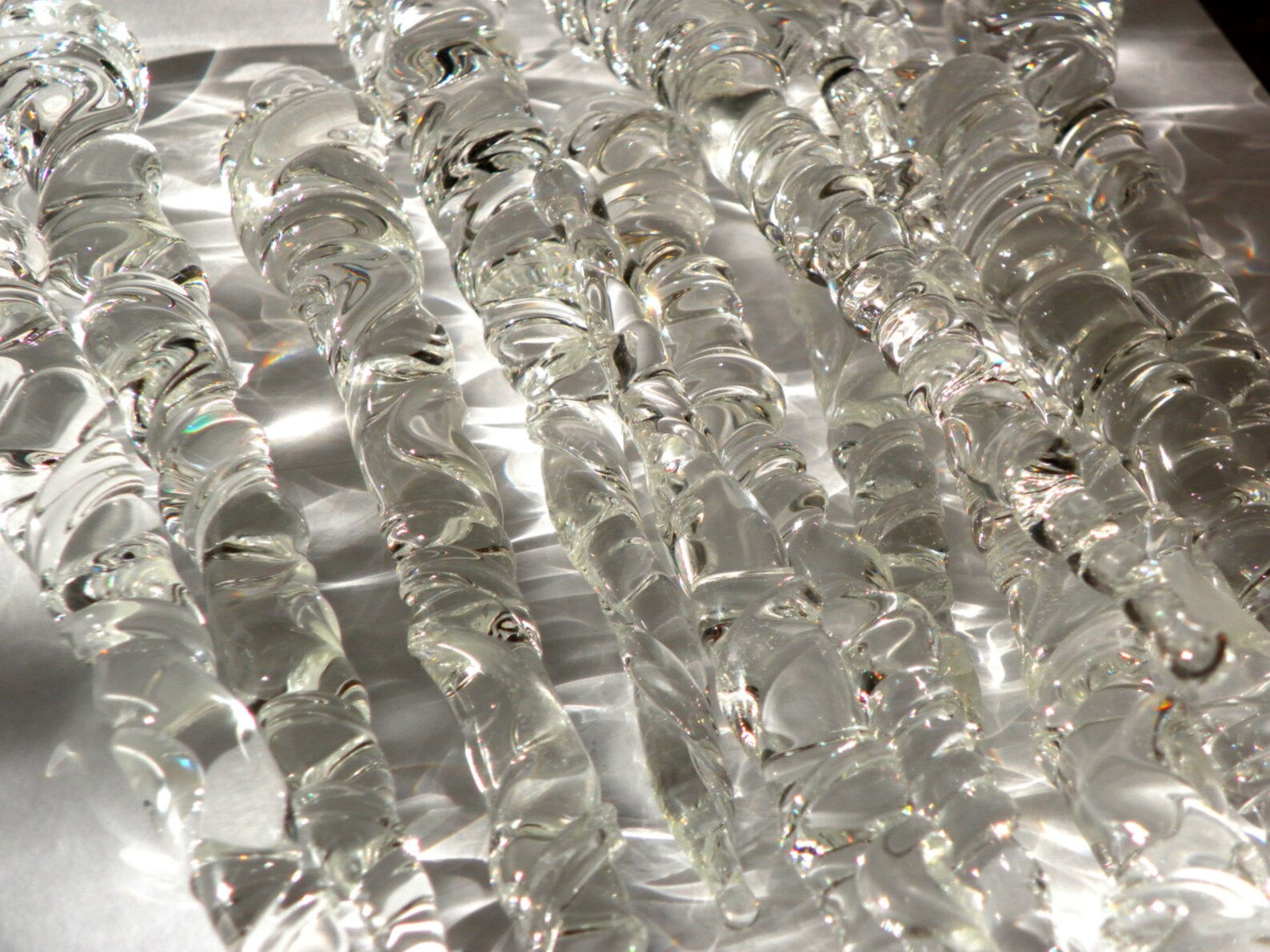 Glass Icicles Set of Twenty Christmas Ornament Holiday Tree - Etsy