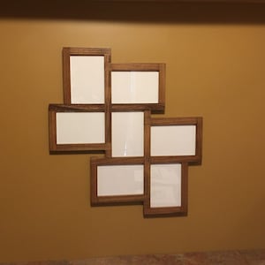 7 Opening Photo Collage Frame, Multiple Orientation Frame, Gallery Wall ...