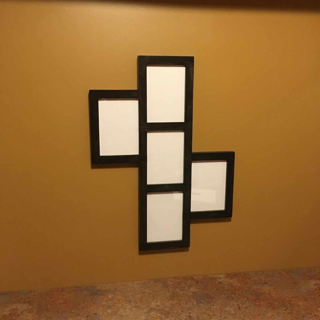 5 Openings Collage Frame for 5x7 or 4x6 Pictures - Etsy