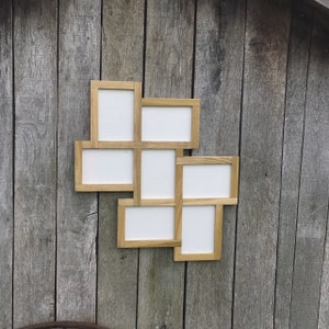 7 Opening Photo Collage Frame, Multiple Orientation Frame, Gallery Wall ...