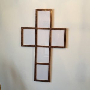 CROSS PICTURE FRAME, First Communion Gift, Religious Christmas Gift ...