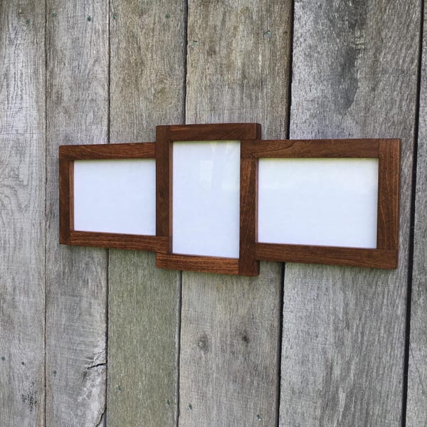 Three Picture Frame - Etsy