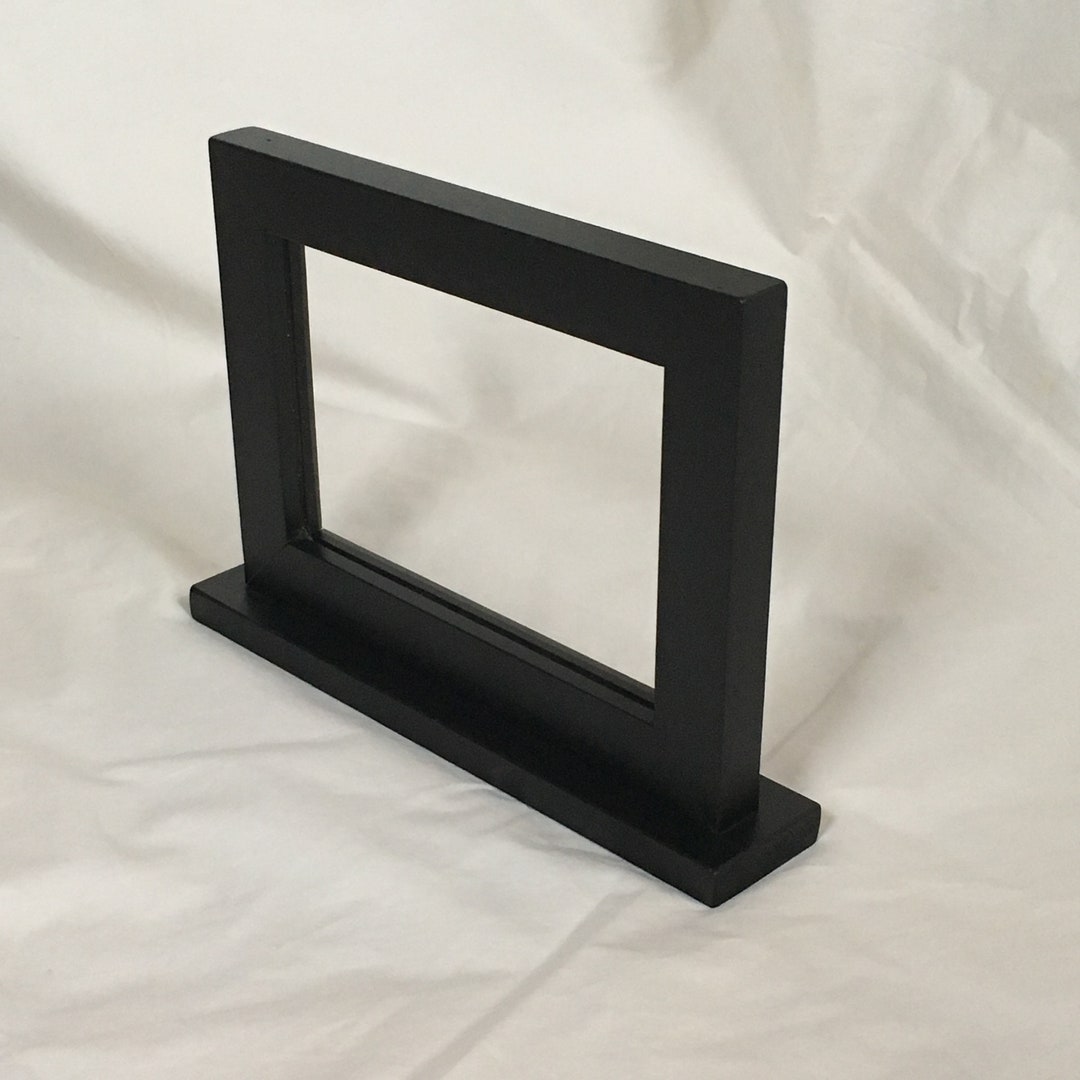 Double Sided Wood Picture Frame: Reversible Photo Display - Etsy