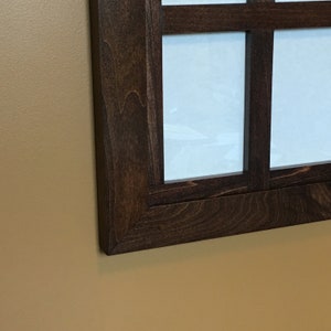 Custom 4x6 Windowpane Collage Frame, Window Pane Frame for Multiple 4x6 ...