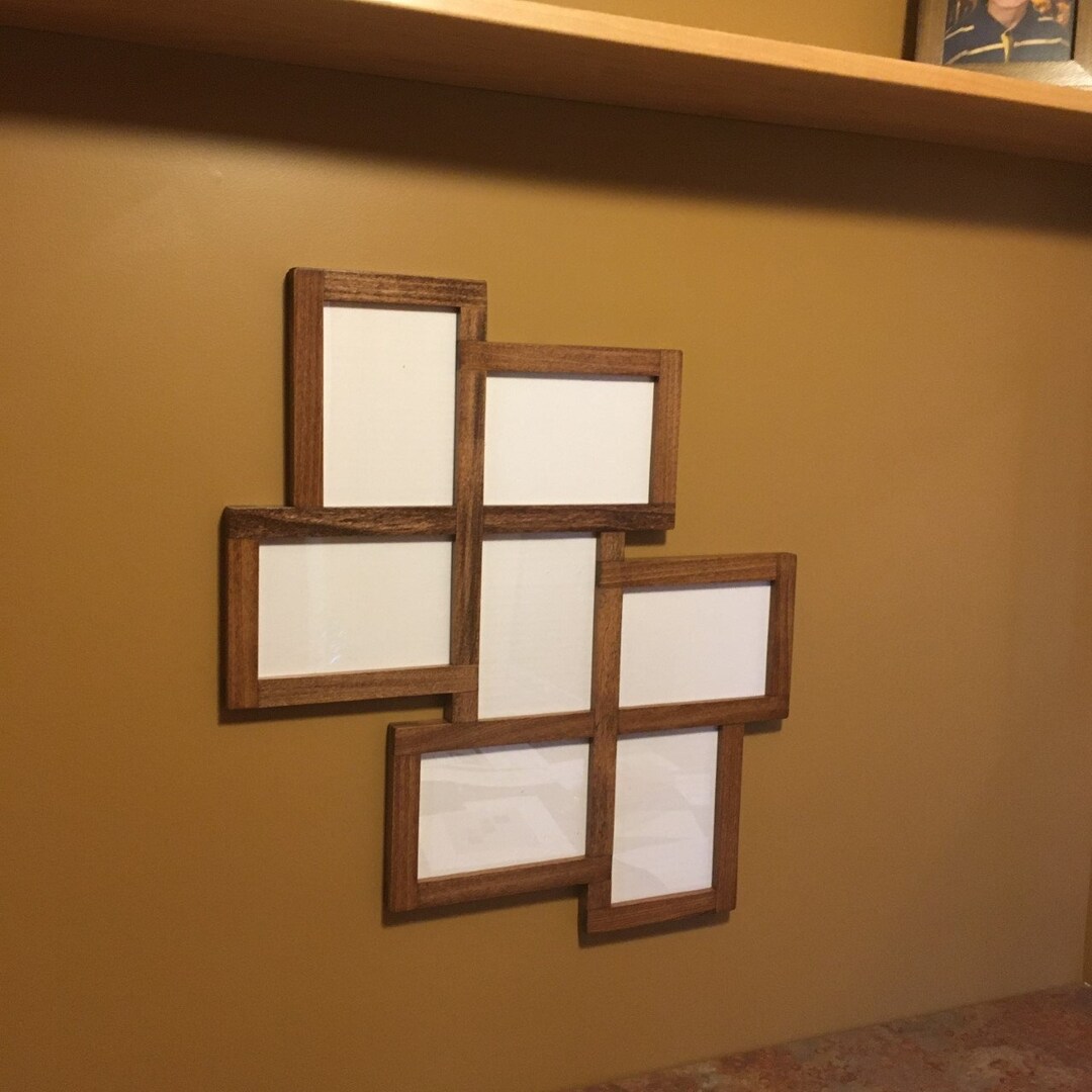 7 Opening Photo Collage Frame, Multiple Orientation Frame, Gallery Wall ...