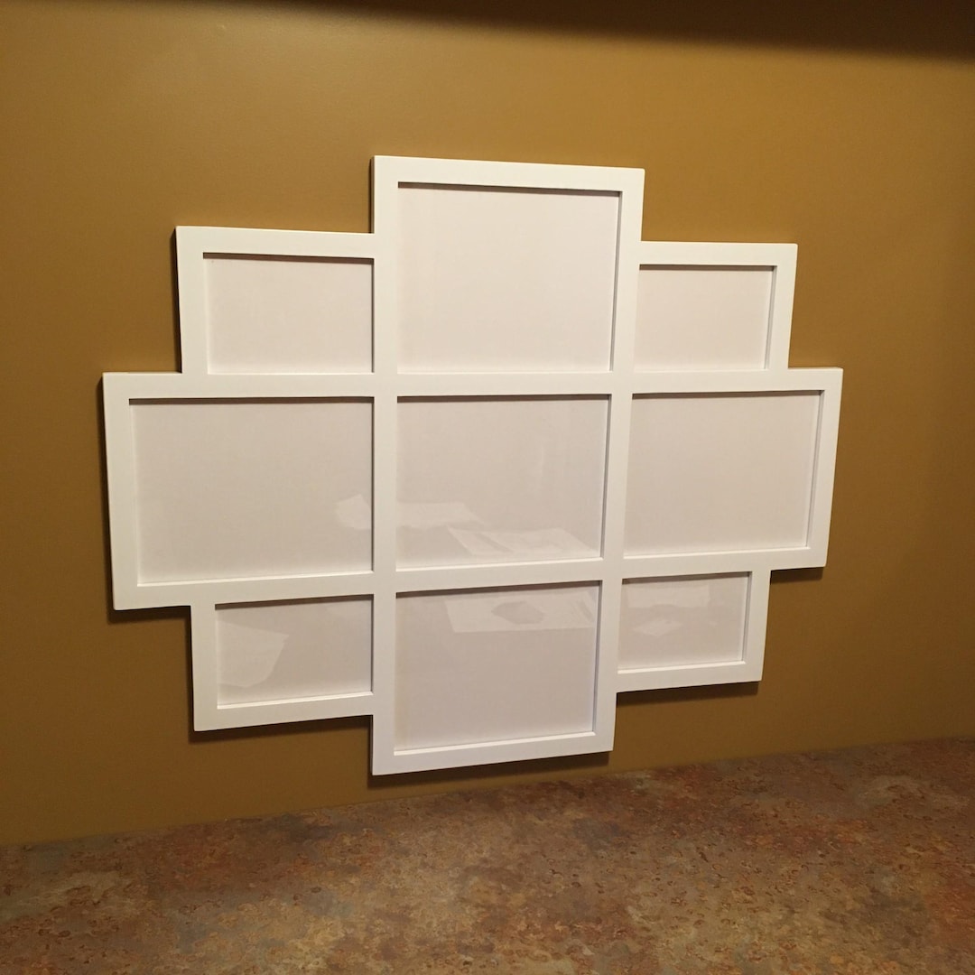 9 Opening 8x10 and 5x7 Collage Frame, Multiple Sizes Picture Frame - Etsy