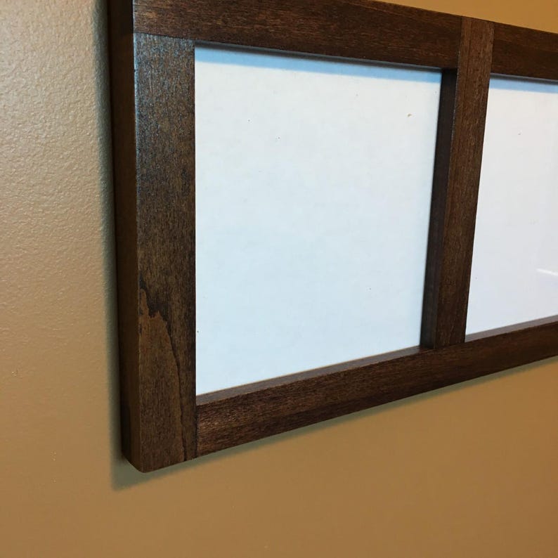 5x5s - 2, 3, 4, or 5 Openings Collage Frame, Poplar Wood Gallery Wall ...