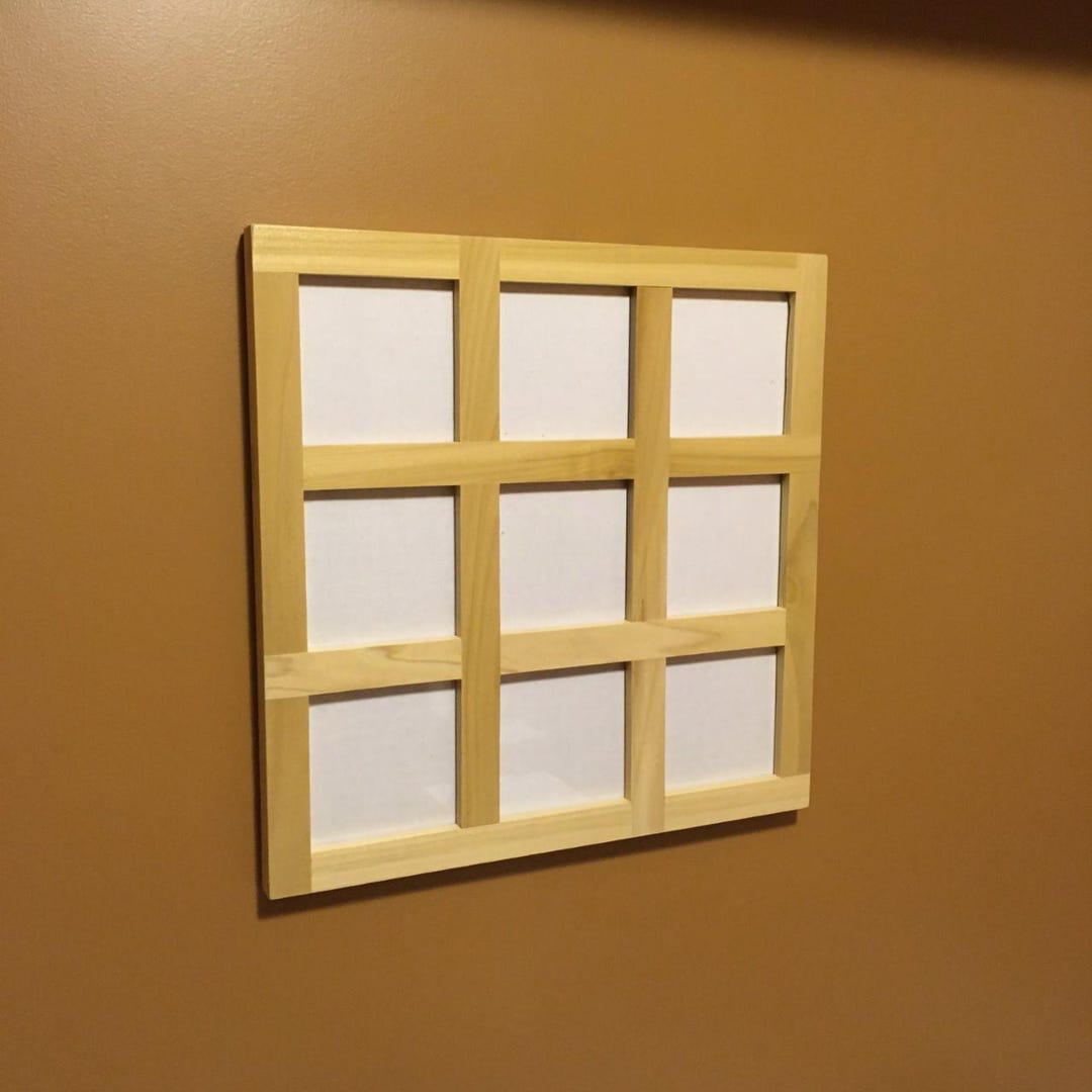 4x4s- 6, 7, 8, or 9 Opening Collage Frame for Square Photos - Etsy