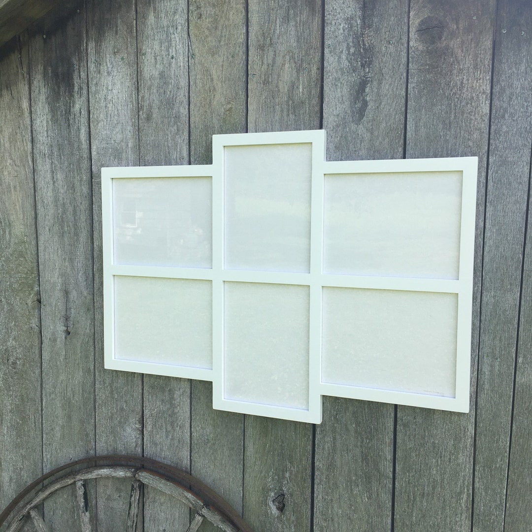 6 Opening Photo Collage Frame, Multiple Orientation Picture Frame - Etsy
