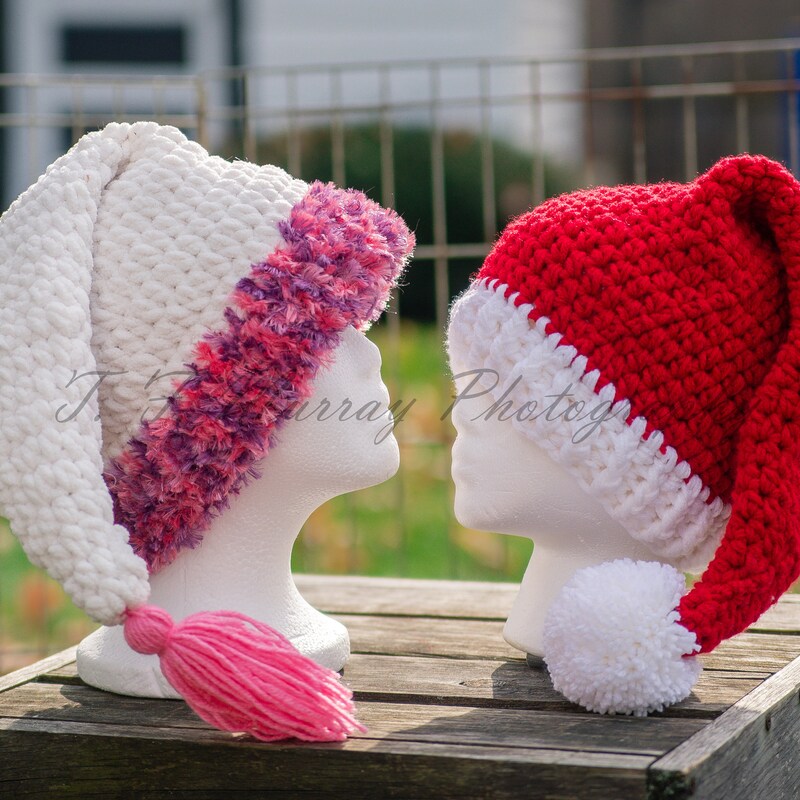 Santa Hats Pattern - Etsy
