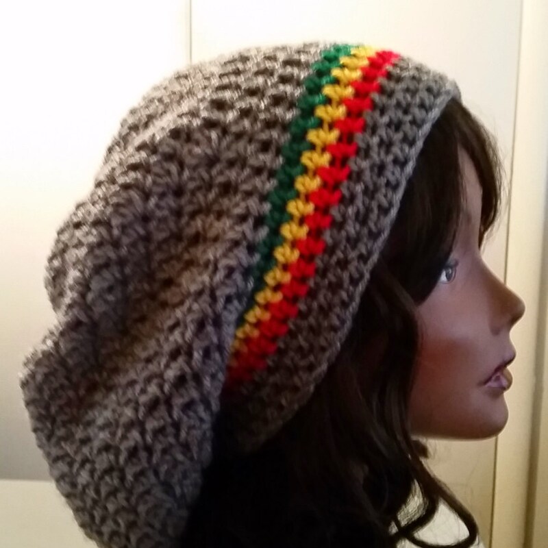 Rasta Beanie - Etsy