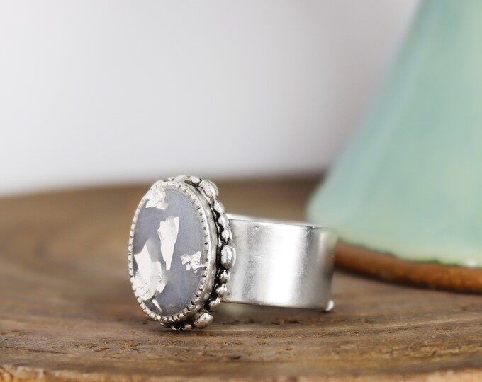 Blue Coral Ring - Meditation Ring - Coral Jewelry - Etsy
