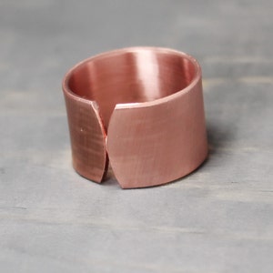 Be Brave Ring - Copper Ring - Inspiration Ring - Mindfulness Gift - Etsy