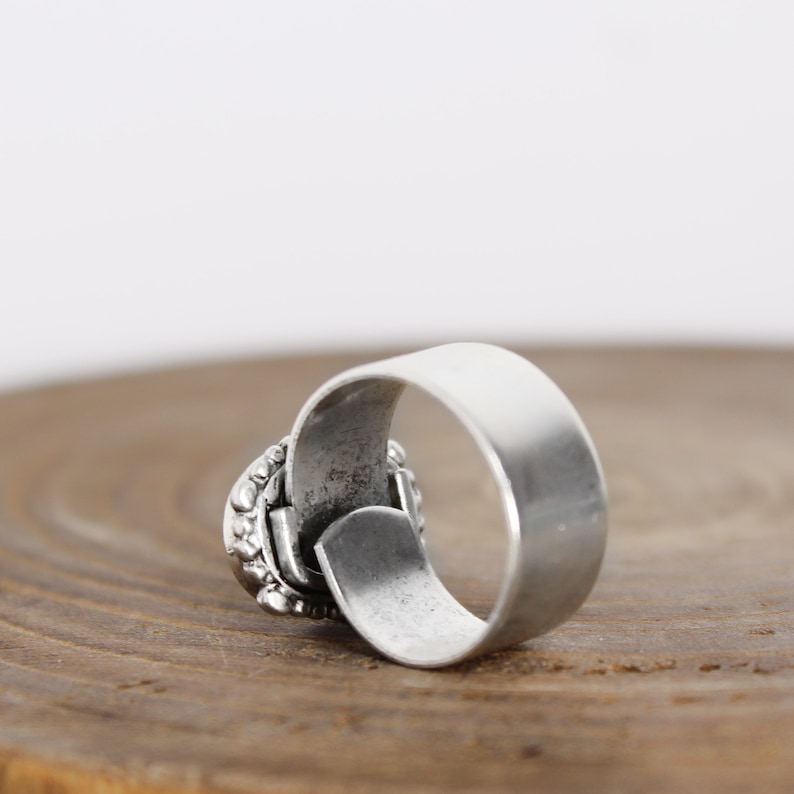 Blue Coral Ring Meditation Ring Coral Jewelry - Etsy