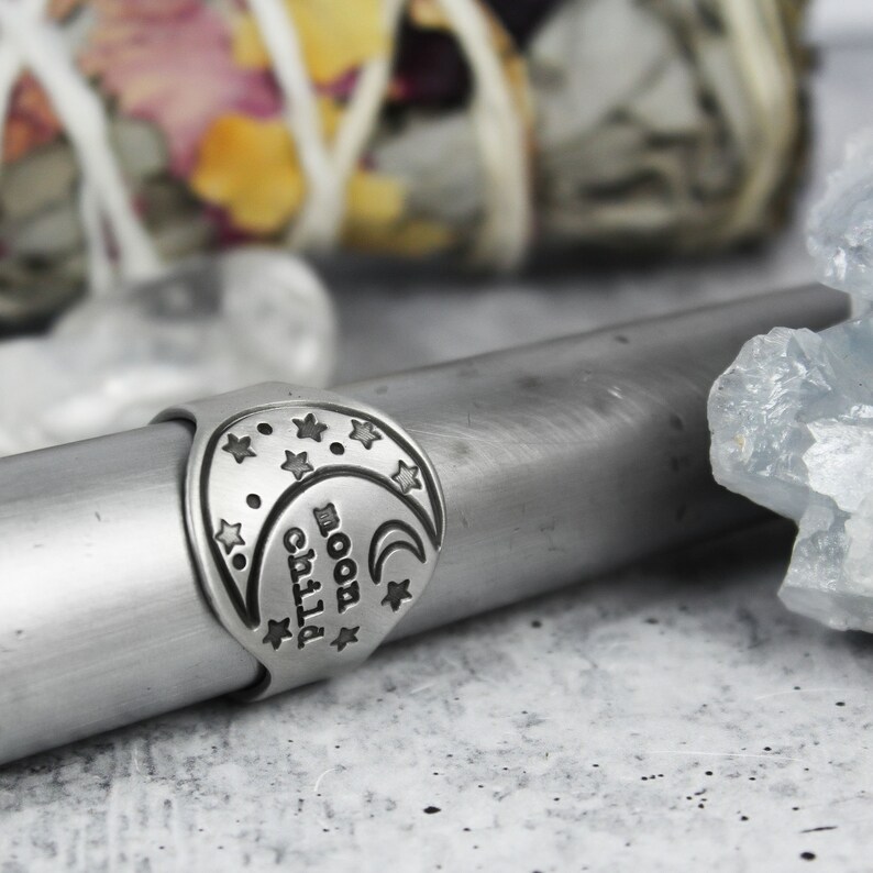 Moon Child Ring Crescent Moon Ring Moon & Stars Ring - Etsy