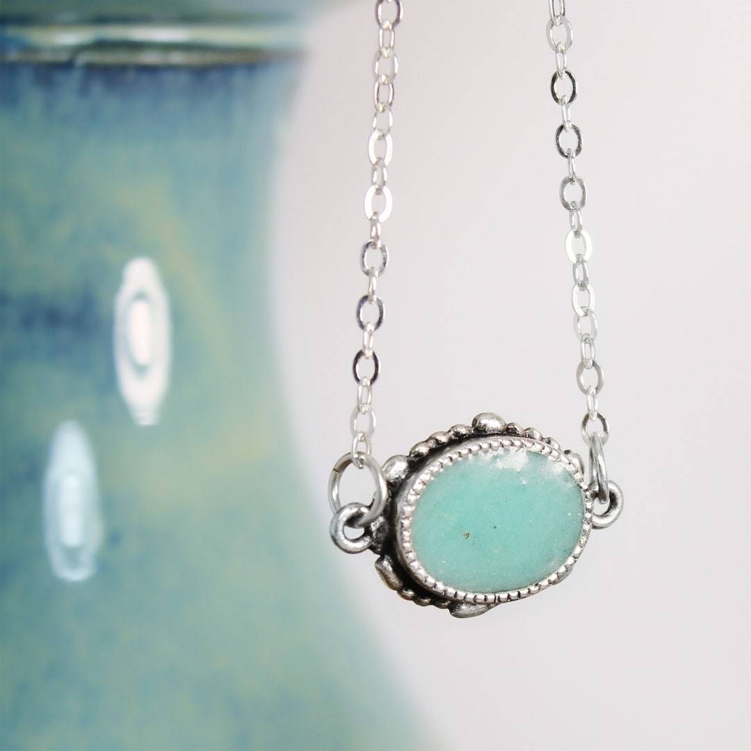 Collier turquoise, collier en cristal, pierre de naissance Capricorne ...