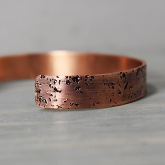 Galaxy Bracelet Custom Copper Bracelet Hand Stamped Copper Jewelry 3 8 Cuff Bracelet Etsy