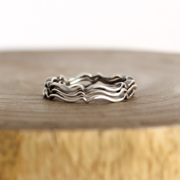 Wave Ring - Etsy