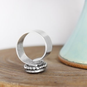 Blue Coral Ring - Meditation Ring - Coral Jewelry - Etsy