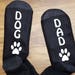 Dad Socks, Dog Dad Socks, Dog Dad Gift, Dog Dad Christmas, Beer Socks ...