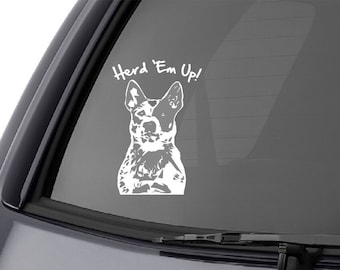 Blue Heeler Decal - Etsy