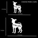 Min Pin Decal, Decal Min Pin, Miniature Pinscher Decal, Min Pin Sticker ...