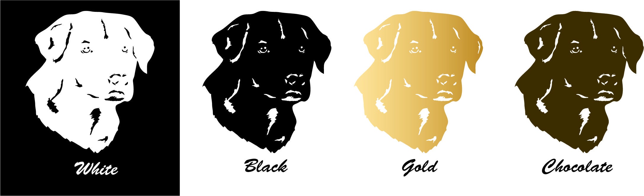 Lab Sticker Black Lab Gifts Lab Decal Labrador Decal | Etsy