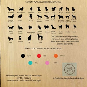 Dog Signs, Dog Signs Decor, Dog Signs for a Home, Personalized Pet ...