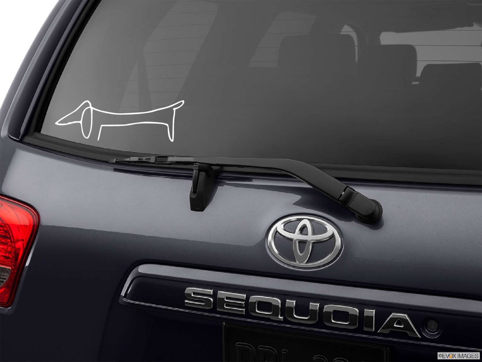 Dachshund Decal, Picasso, Doxie, Wiener Dog, Sticker, Dachshund, Mom ...