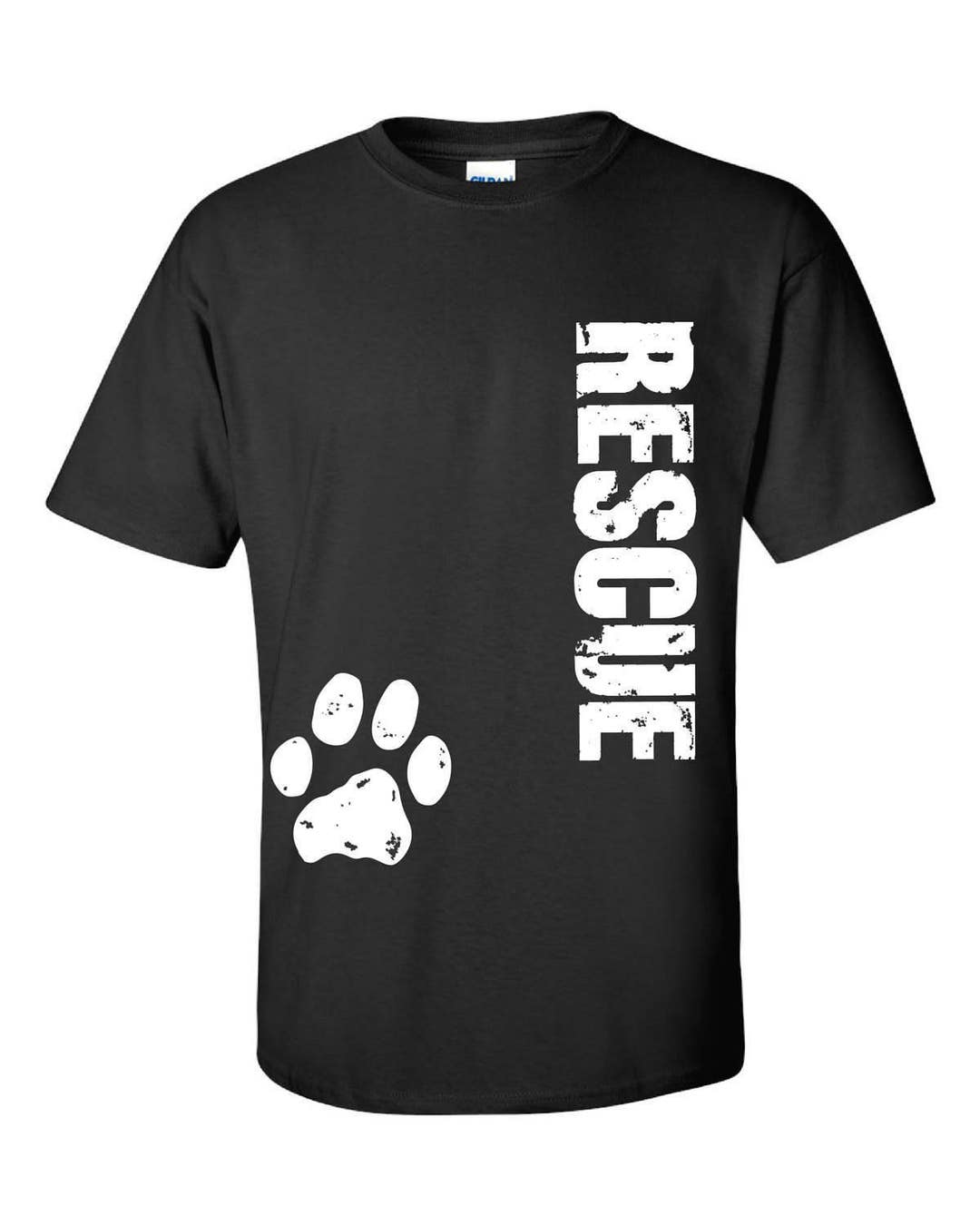 Dog Rescue Clothing, Dog Rescue Shirt, Dog Rescue Apparel, Distressed ...