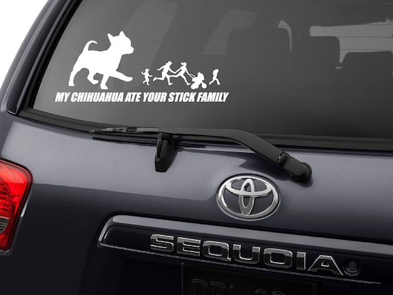 Chihuahua Decal Chihuahua Gift Chihuahua Sticker Dog Breed - Etsy