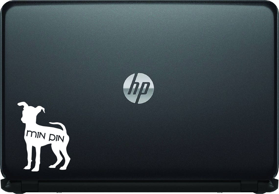Min Pin Decal Decal Min Pin Miniature Pinscher Decal Min - Etsy