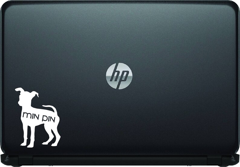 Min Pin Decal Decal Min Pin Miniature Pinscher Decal Min | Etsy