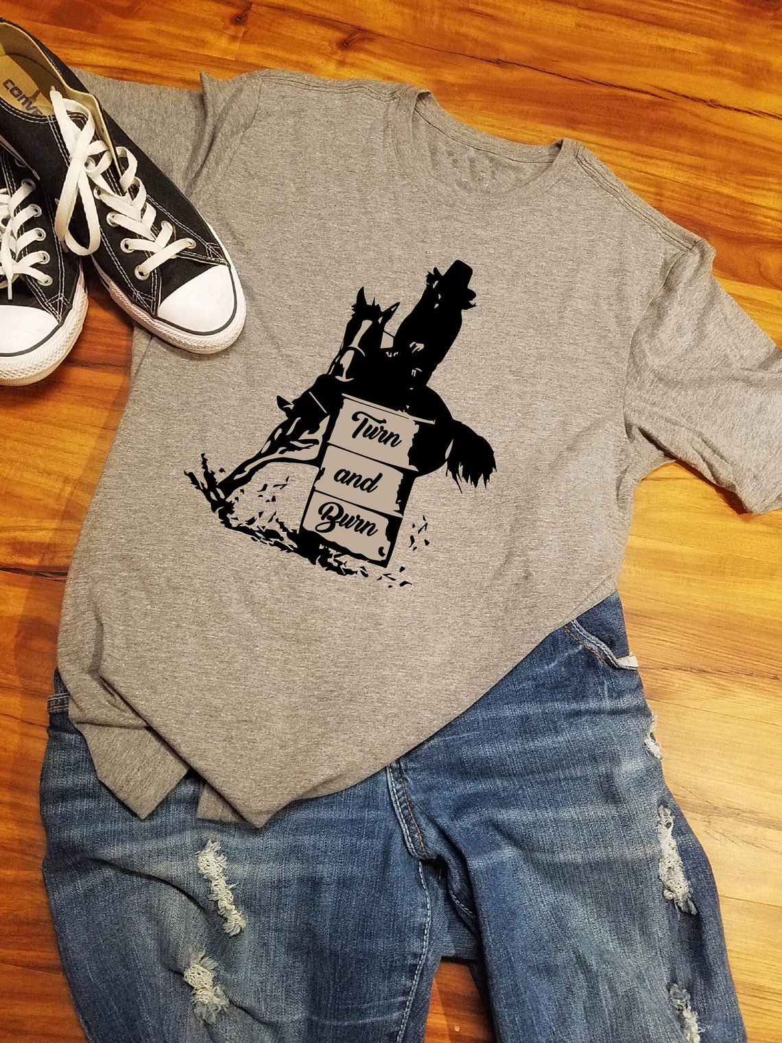 Barrel Racer, Barreling Racer Shirt, Cowgirl Tshirt, Barrel Racer T ...