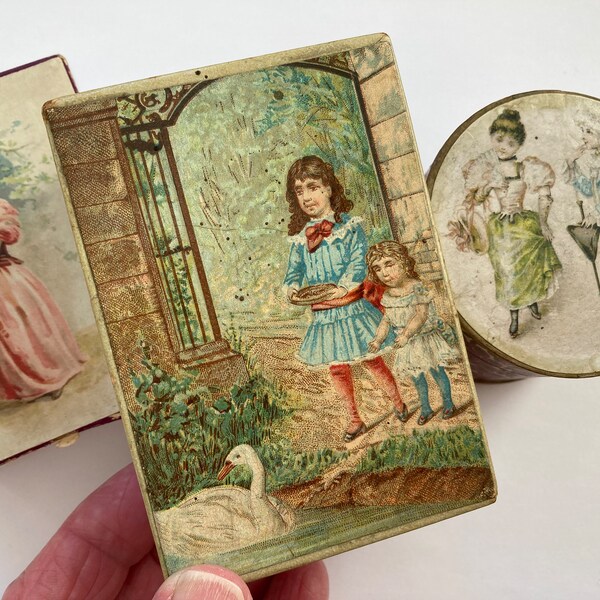 Antique Cardboard Boxes - Etsy