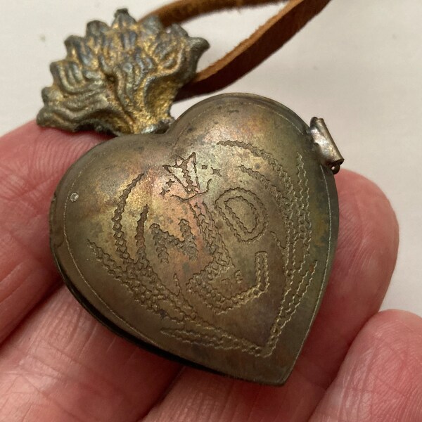 Flaming Heart - Etsy