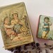 Antique Cardboard Jewelry Boxes With Lithographs of Victorian Children ...