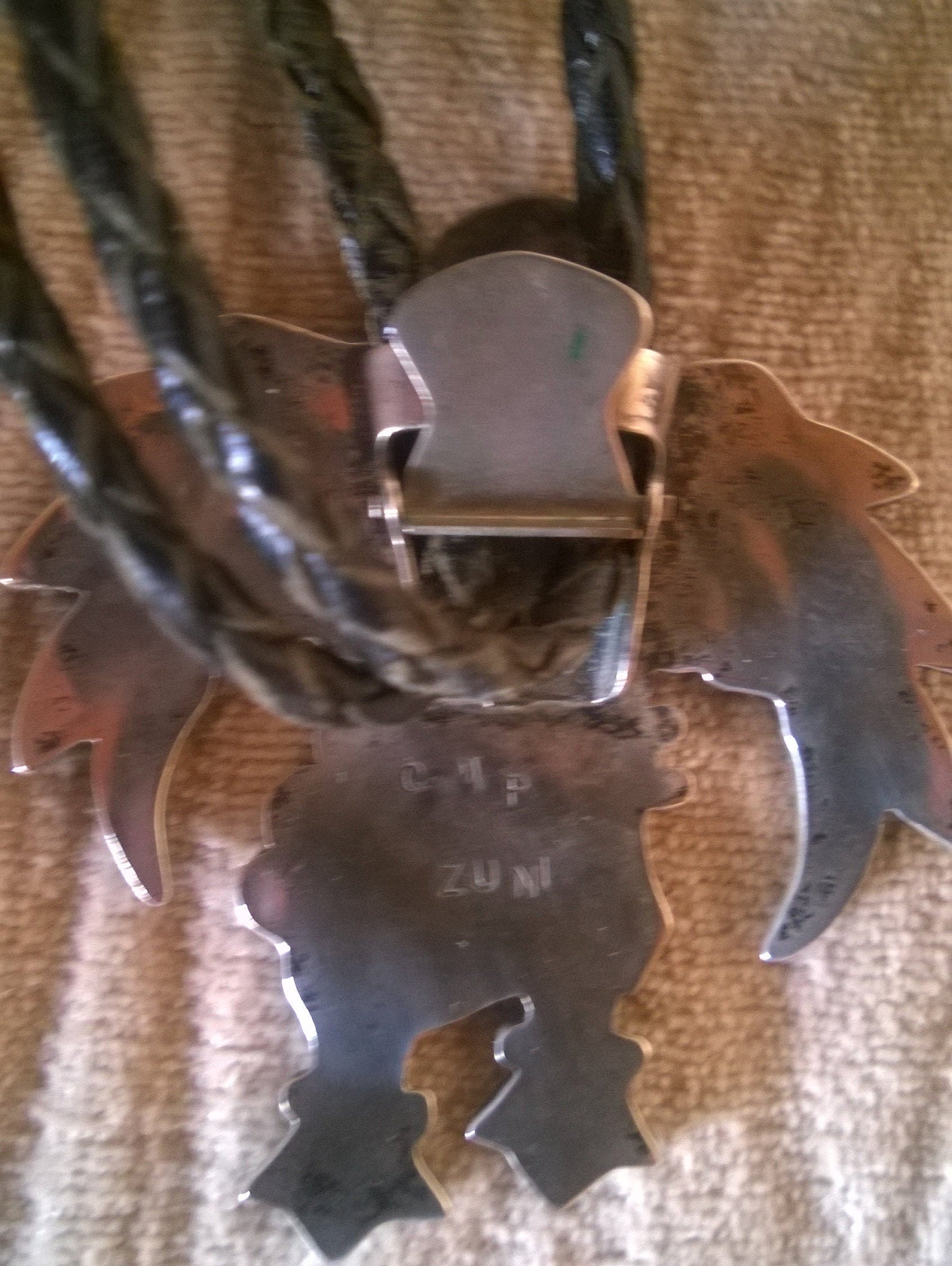 Eagle Dancer Bolo From the 1960's by Mary Ann and Charles Poncho - Etsy