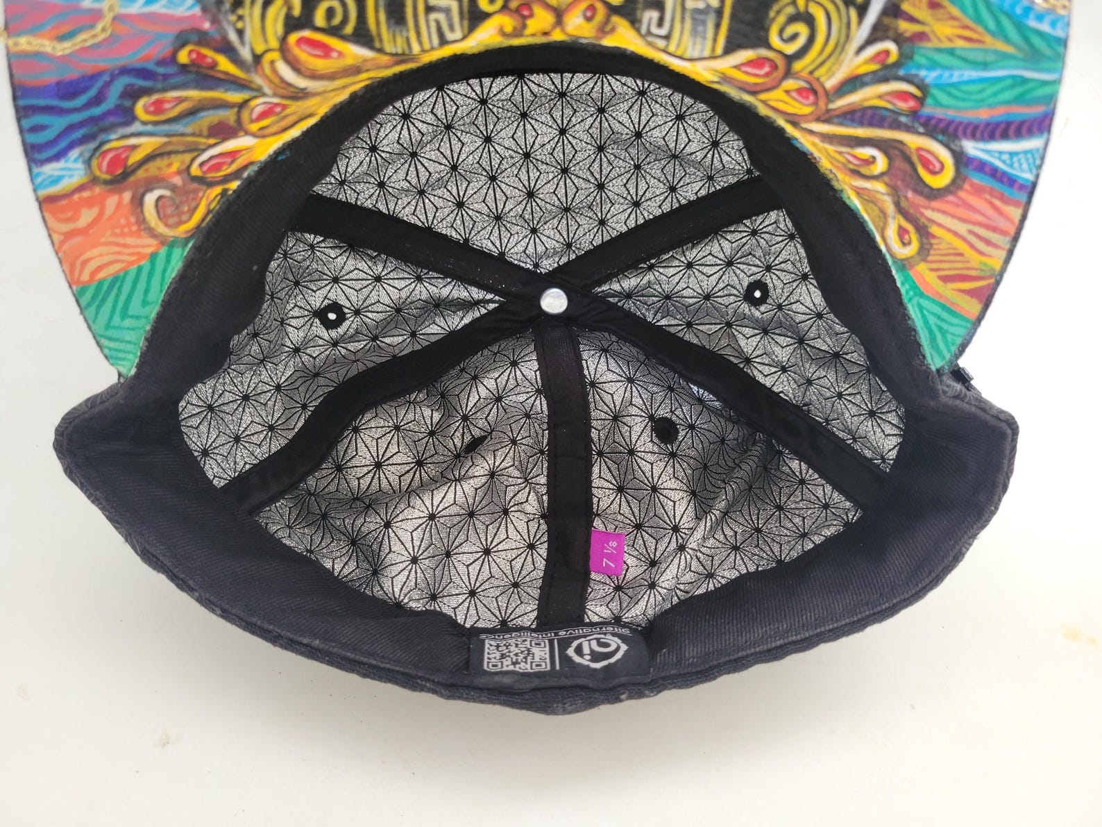 Handpainted Biggie Smalls Hat: Notorious B.I.G. Art, Custom Flatbrim - Etsy